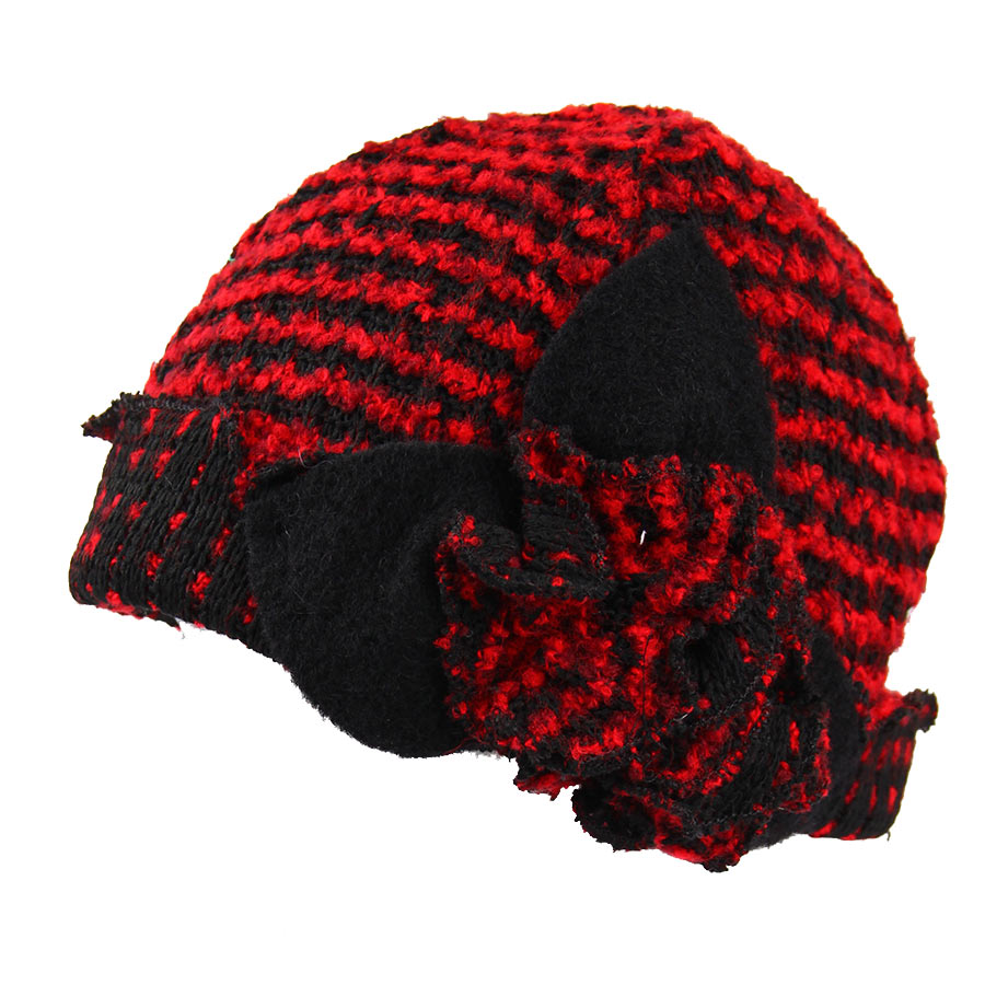 Шляпа женская Venera 9701959 красная/черная