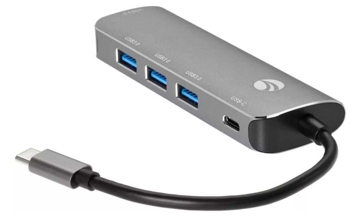 Концентратор VCOM Type-C - USB 3.0 USB 0.15м CU4383