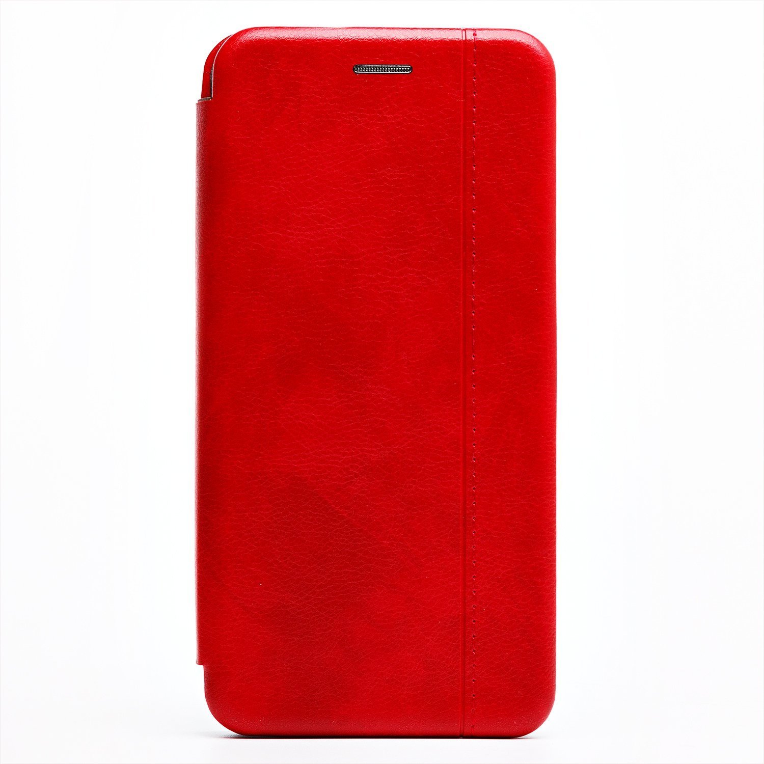 Чехол Samsung SM-G996B (Galaxy S21 Plus) флип боковой кожзам №3 <красный>