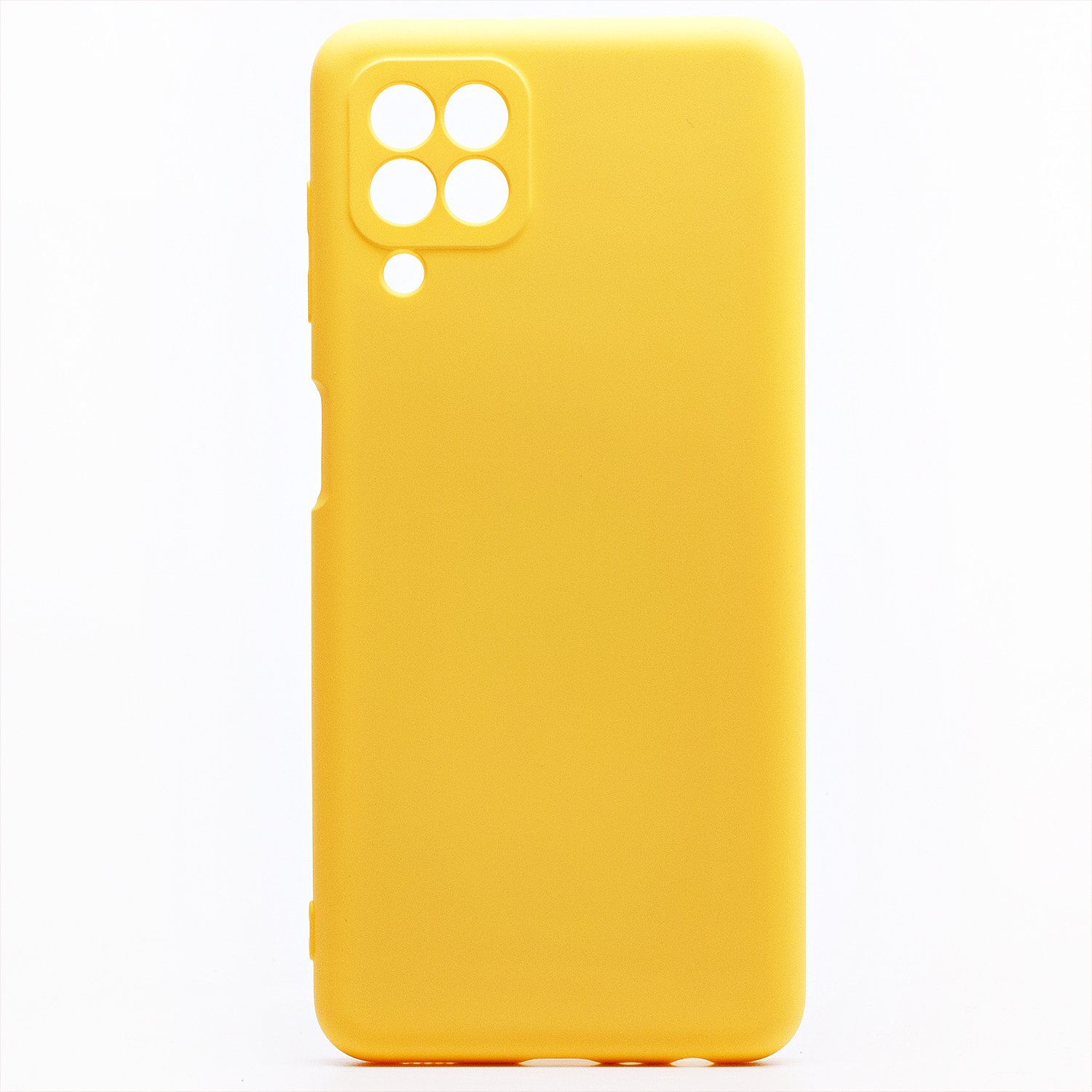 Чехол Samsung SM-A225F (Galaxy A22) силиконовый Soft Touch 2 <желтый>