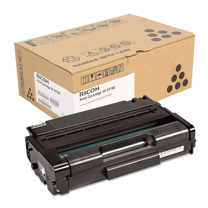 Картридж для лазерного принтера Ricoh SP 377-HE 408162, Black, оригинал