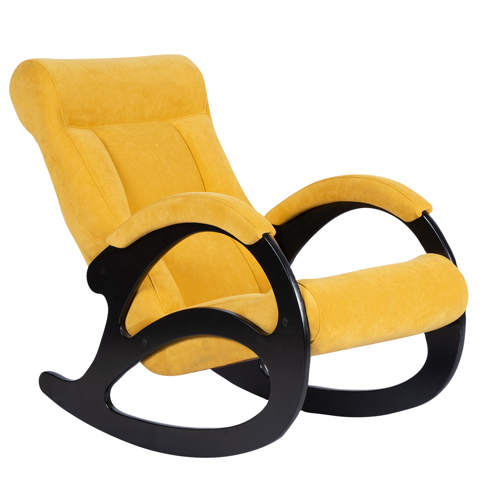 Кресло-качалка AVK Джаз (Yellow Banana, Венге)