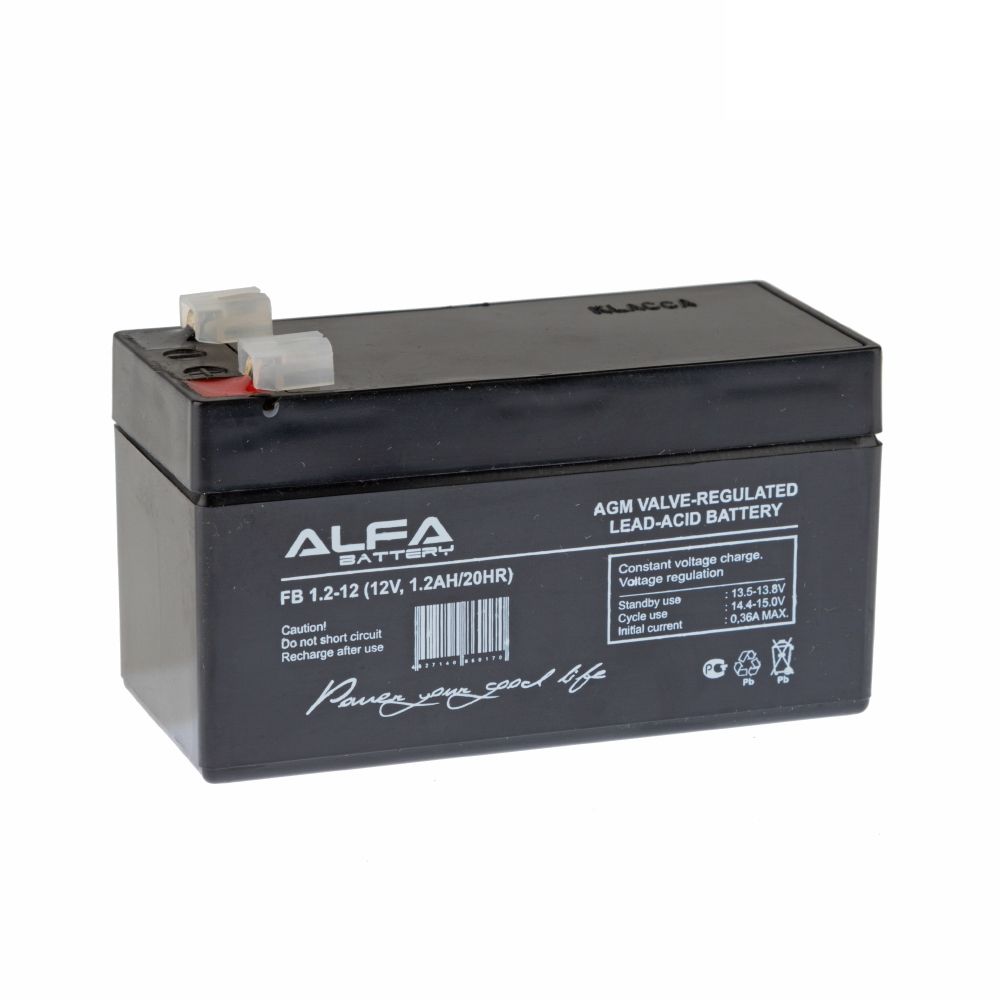 Аккумулятор для ИБП ALFA Battery 1.2 А/ч 12 В