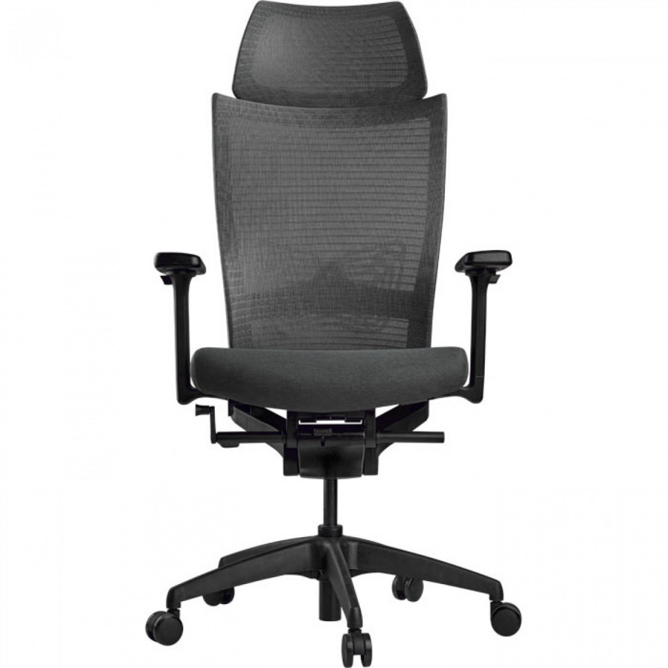 Кресло с поясничной поддержкой SCHAIRS ZEN2-М01B, серый