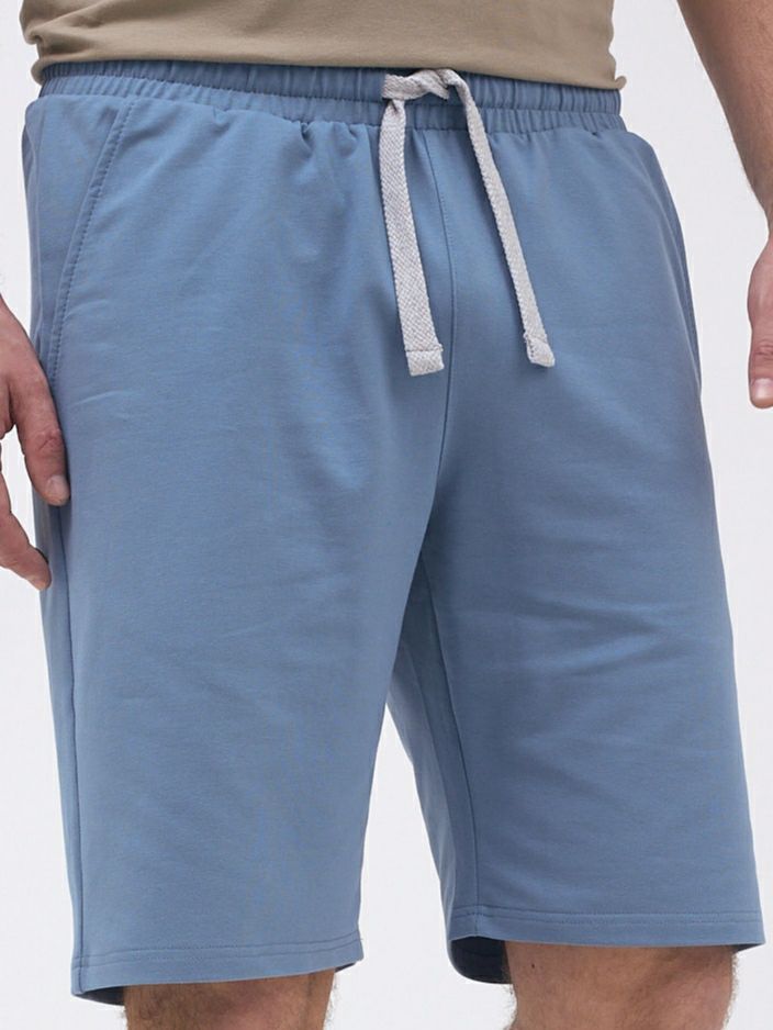 Трикотажные шорты мужские Jonquil 107Ш08 голубые XS