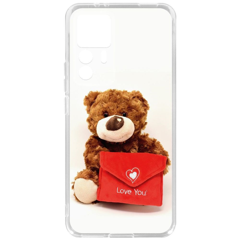 Чехол-накладка Кейс Медвежонок тебя любит для Xiaomi 12T Pro