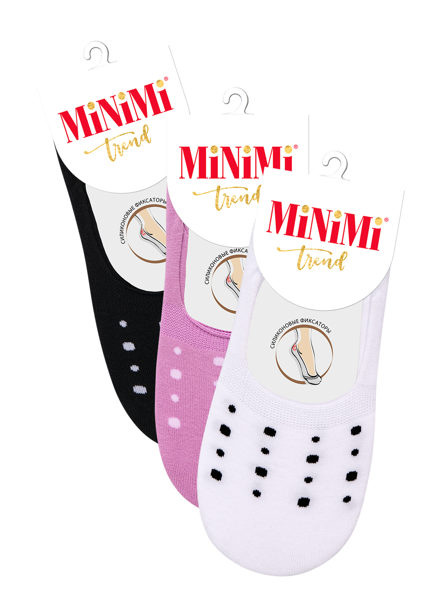 Комплект носков женских Minimi Basic SNL-536916 разноцветных 39-41