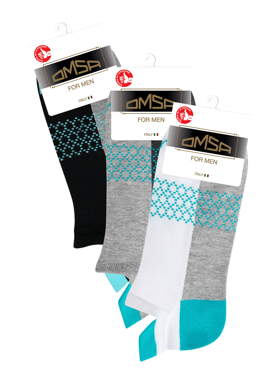 Комплект носков женских Omsa SNL-537132 разноцветных 39-41
