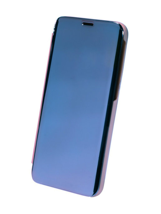 Чехол Zibelino Clear View для Xiaomi Redmi Note 9S/Pro (синий) (ZCV-XIA-N9S-BLU)