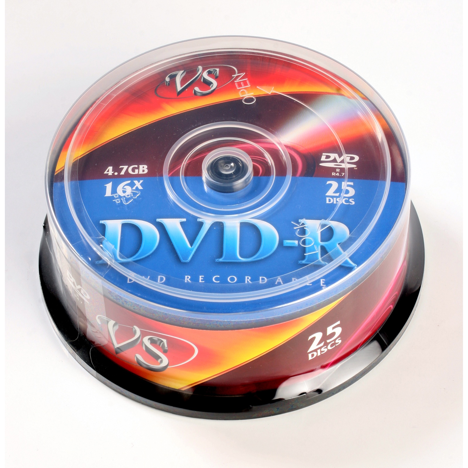 Диск VS DVD-R 4.7 Gb Cake Box 25 шт
