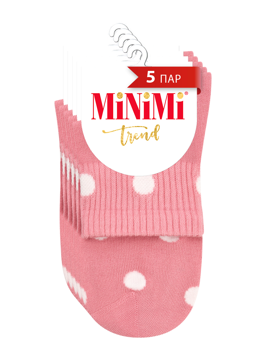 Комплект носков женских Minimi Basic SNL-540821 розовых 39-41