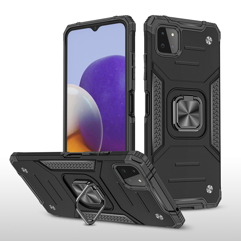 Противоударный чехол Legion Case для Samsung Galaxy A22 (черный)