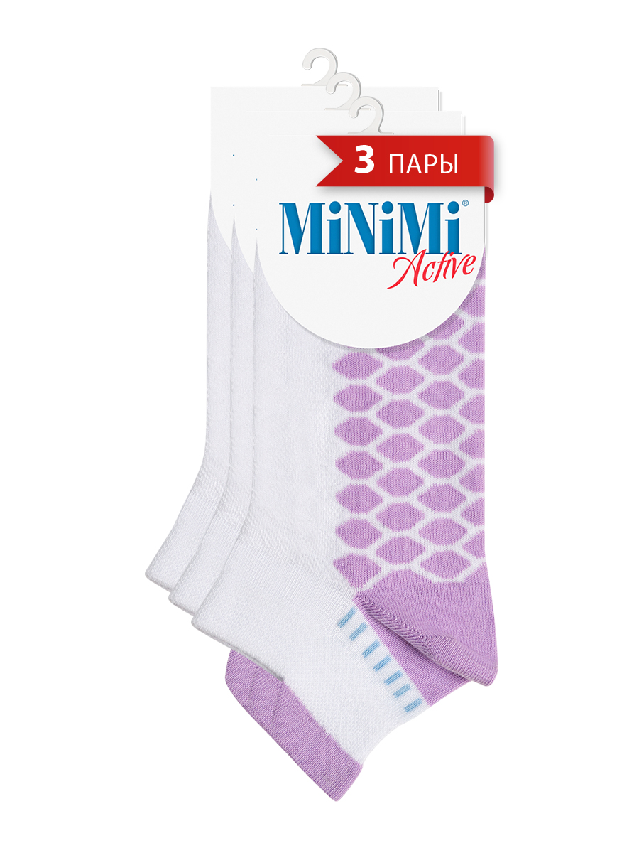 Комплект носков женских Minimi Basic SNL-540816 белых 35-38