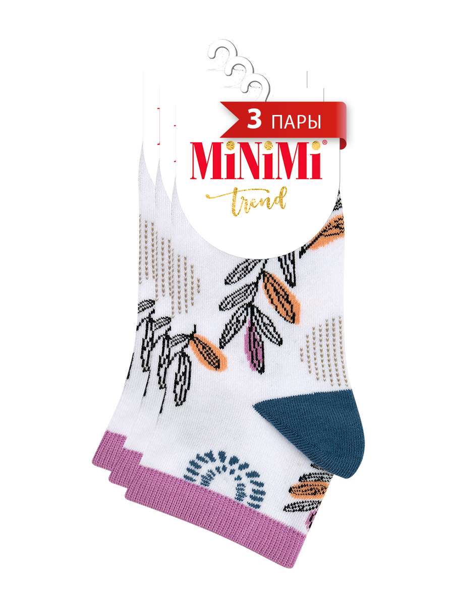Комплект носков женских Minimi Basic SNL-540818 разноцветных 39-41