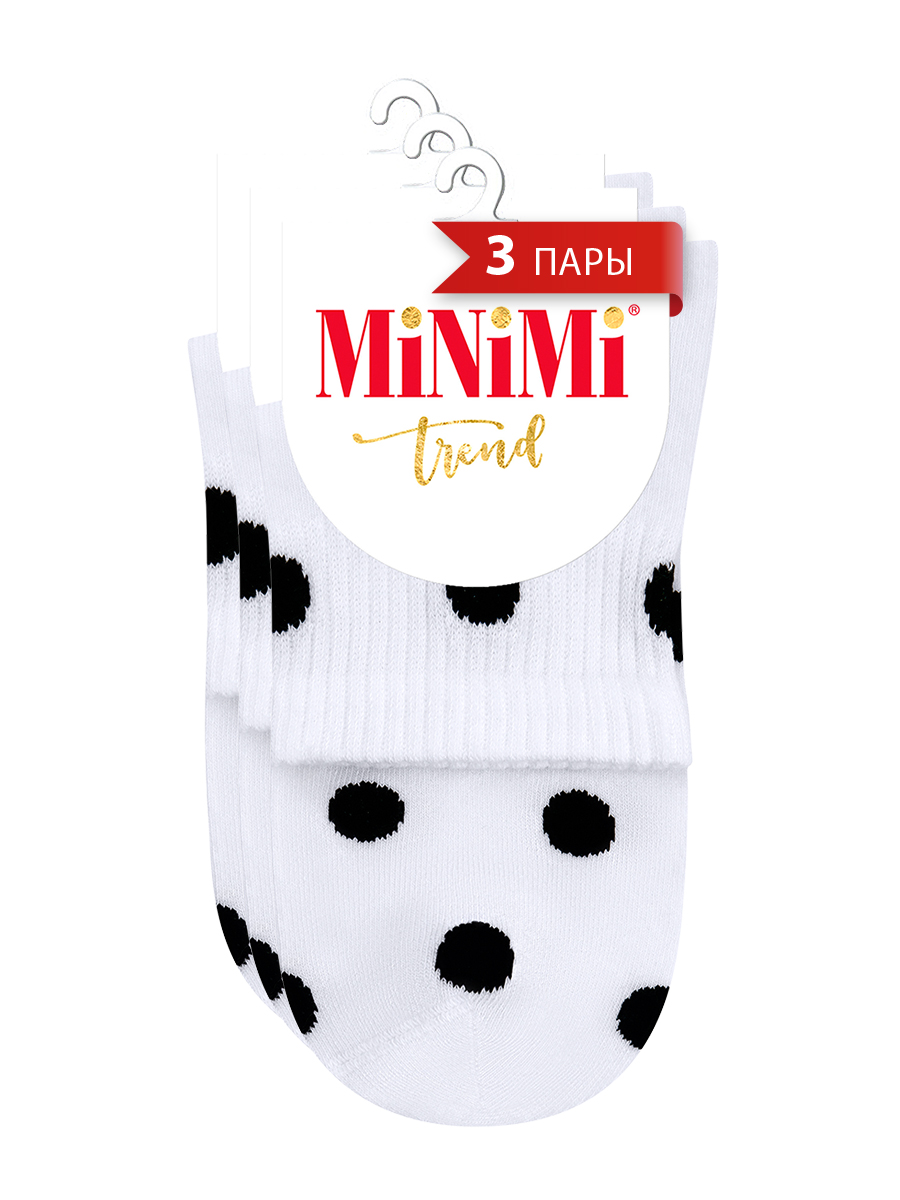 Комплект носков женских Minimi Basic SNL-540820 белых 35-38