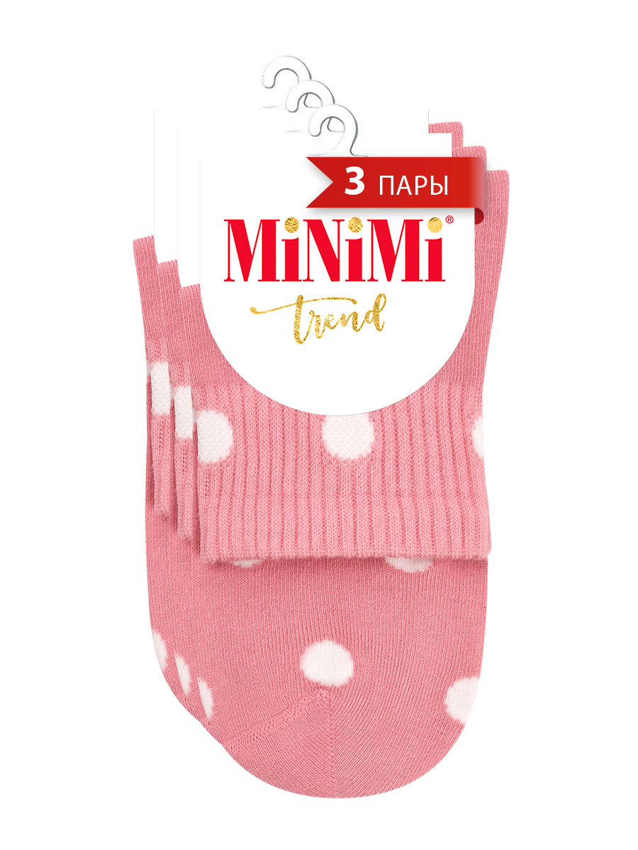 Комплект носков женских Minimi Basic SNL-540820 розовых 35-38