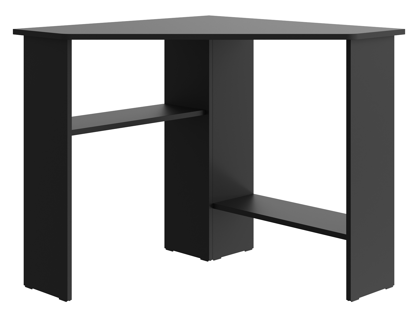 Компьютерный стол Первый Мебельный Орион Черный