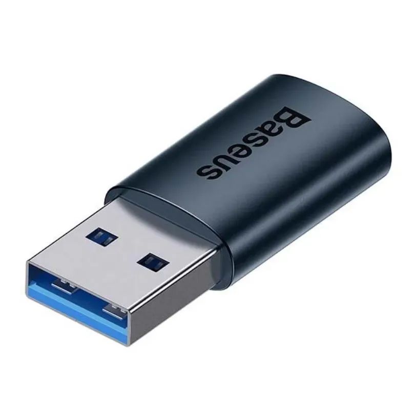 Аксессуар Baseus Ingenuity Series Mini OTG USB 3.1 - Type-C Blue ZJJQ000103