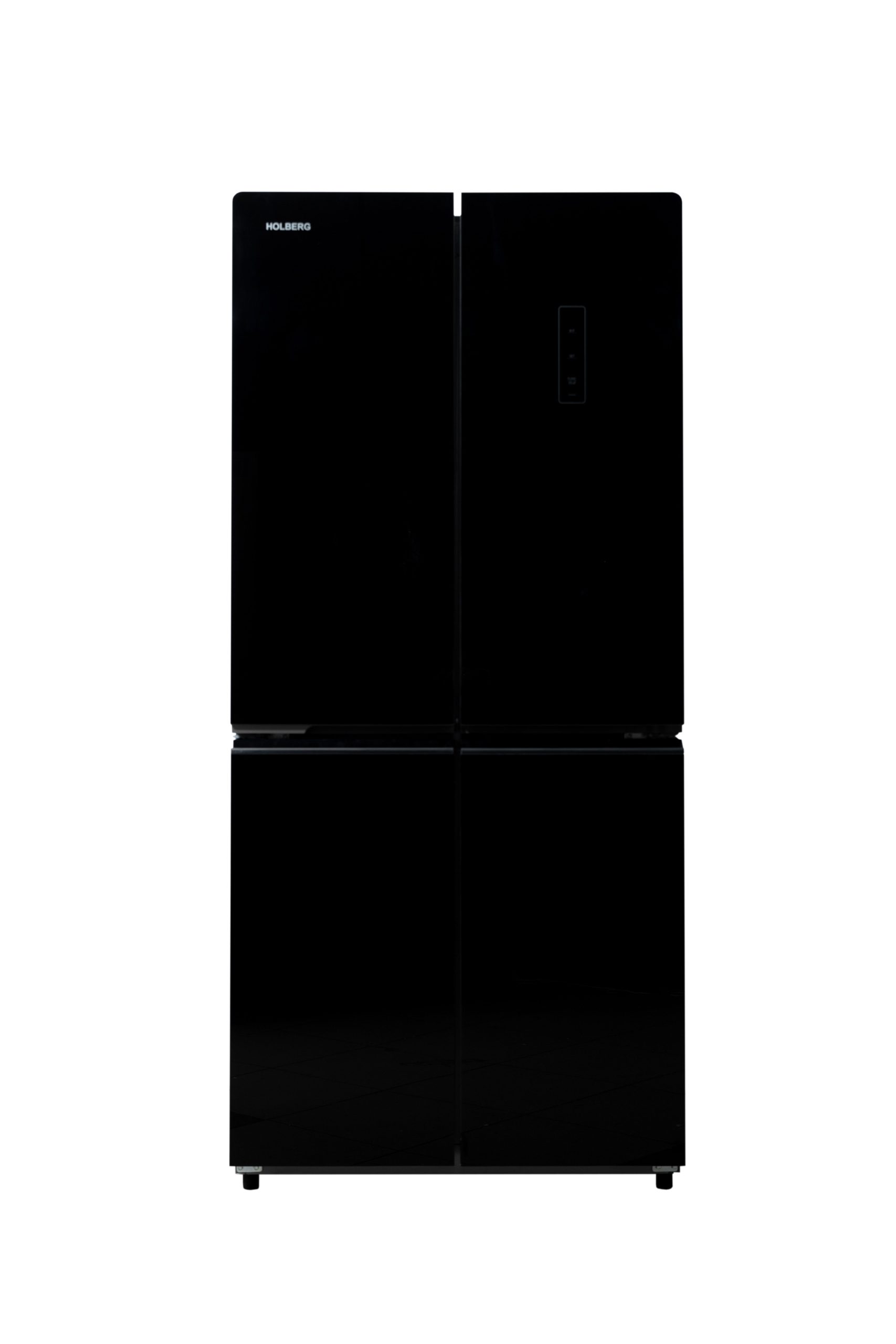 Холодильник HOLBERG HRM 4458NDGBi черный