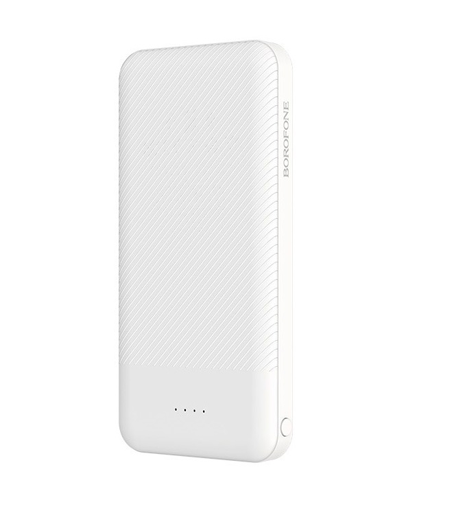 Внешний аккумулятор BOROFONE BT27 Sea Power 10000 mAh White