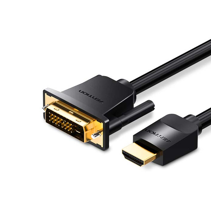 Кабель Vention HDMI-DVI, M-M 5м Black (ABFBJ)