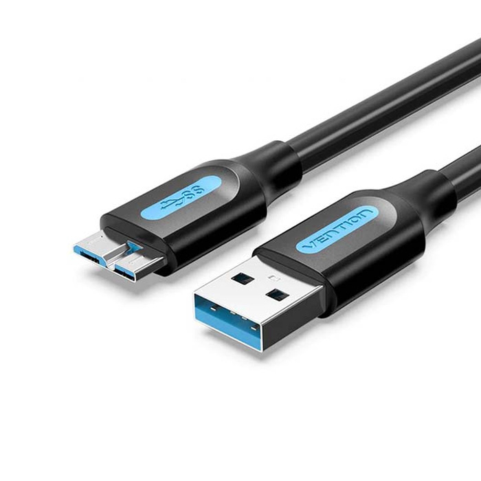 Кабель Vention USB A-Micro USB B, M-M 0,5м Black (COPBD)