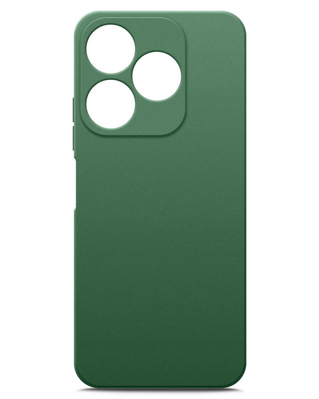 Чехол Brozo на Tecno Spark 10/ 10C, с силиконом Soft touch, зеленый опал