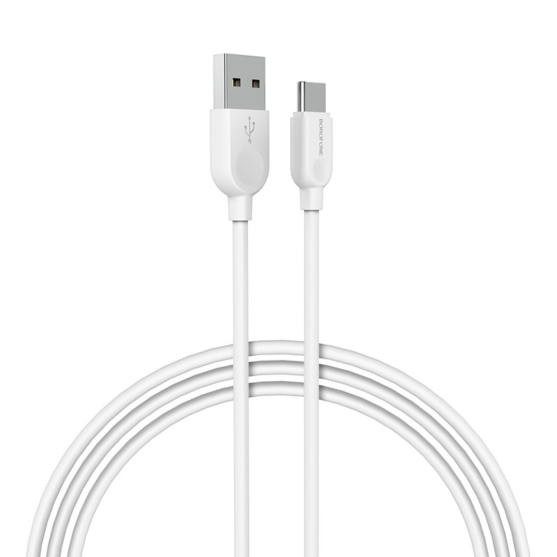 Кабель BOROFONE BX14 LinkJet USB Type-C White