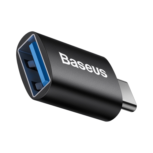 ПереходникBaseus Ingenuity Series Mini OTG Adaptor Type-C to USB-A 3.1 Black (ZJJQ000001)