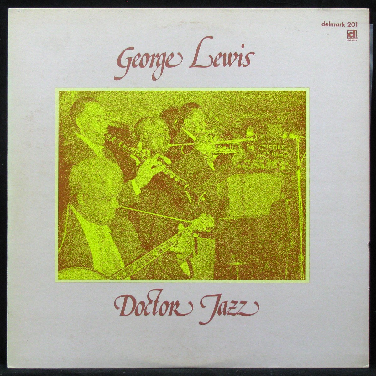 George Lewis' New Orleans Ragtime Band - Doctor Jazz (LP)