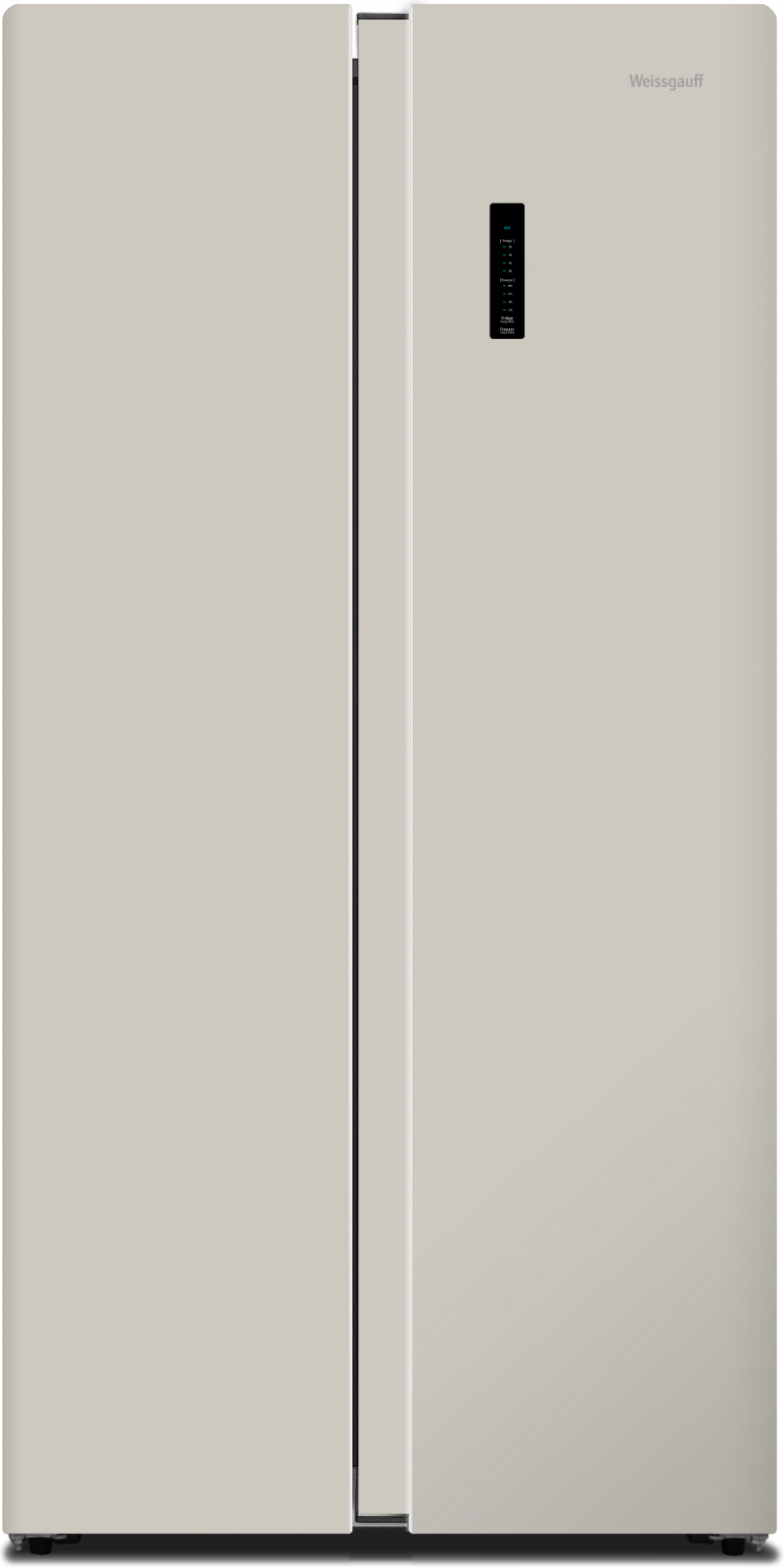 Холодильник Weissgauff WSBS 600 бежевый