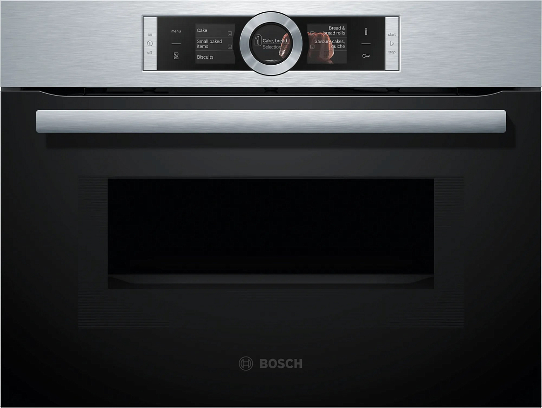 Встраиваемый электрический духовой шкаф Bosch CMG656BS1M черный