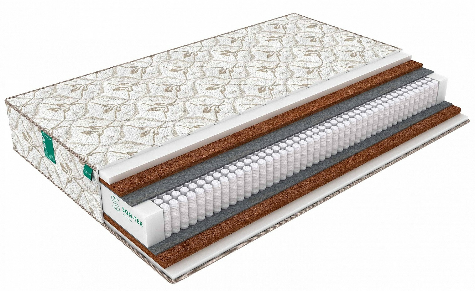 Матрас Sleeptek Perfect Foam Cocos Mix 205x195