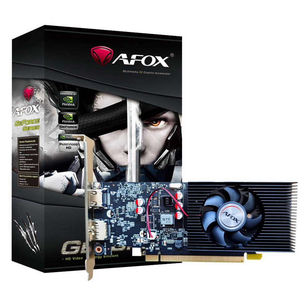 Видеокарта AFOX NVIDIA GeForce GT 1030 AF1030-2048D5L5-V3