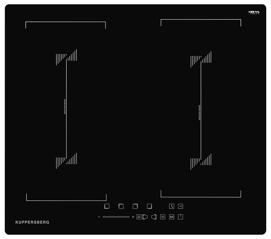 Встраиваемая варочная панель индукционная KUPPERSBERG ICS 627 черный