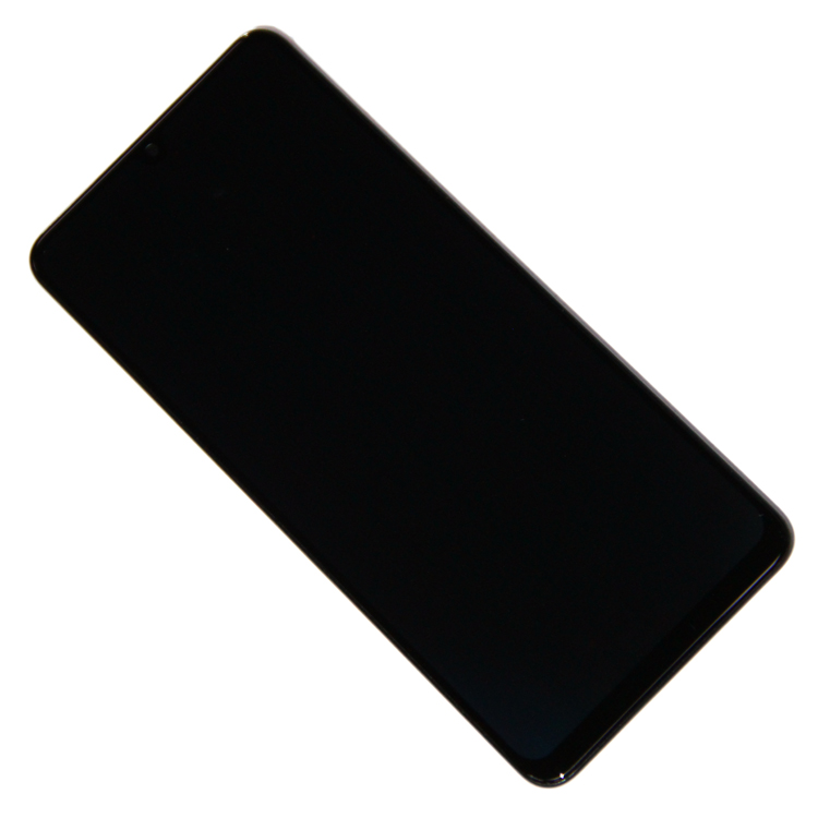 Дисплей для Samsung SM-A225F (Galaxy A22) модуль в сборе с тачскрином <черный> (OEM)