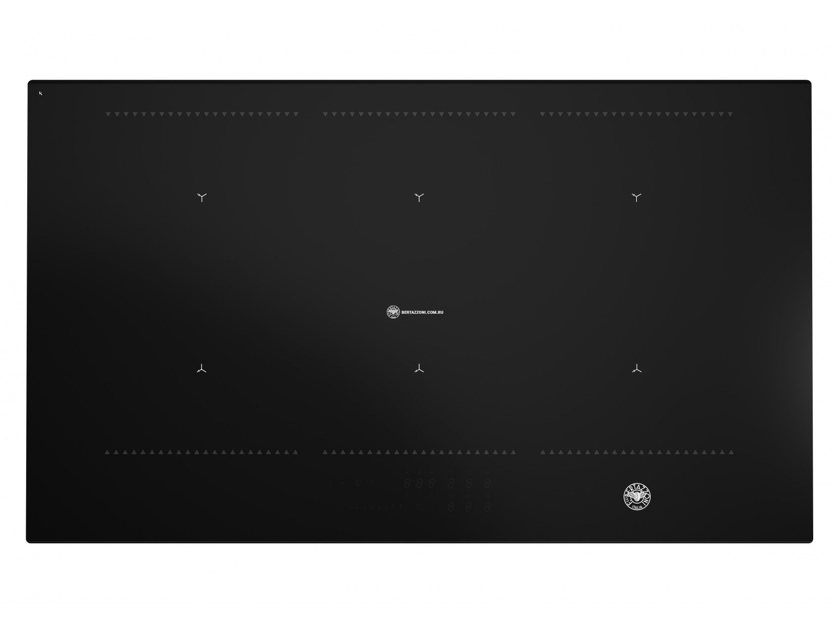 Встраиваемая варочная панель индукционная Bertazzoni P906IM3G5NE черная