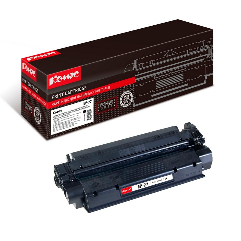 Картридж для лазерного принтера Комус MF5730, MF5750, MF5770 (EP-27) черный, совместимый