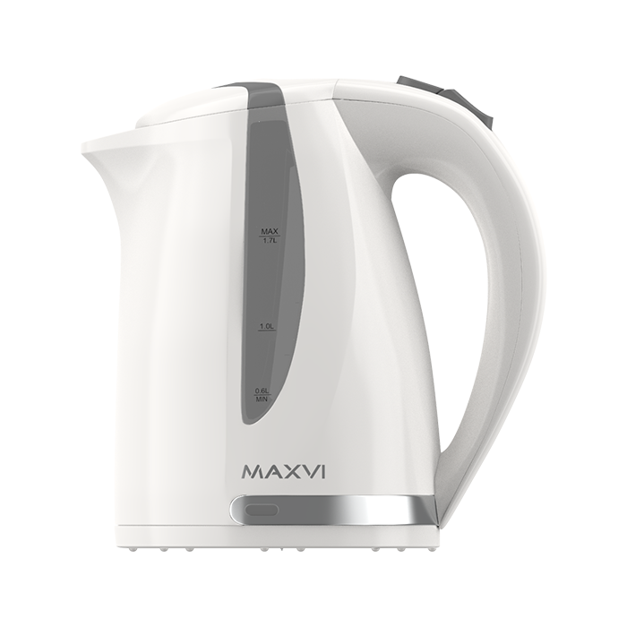 Чайник электрический Maxvi KE1701P 1.7 л белый, серый