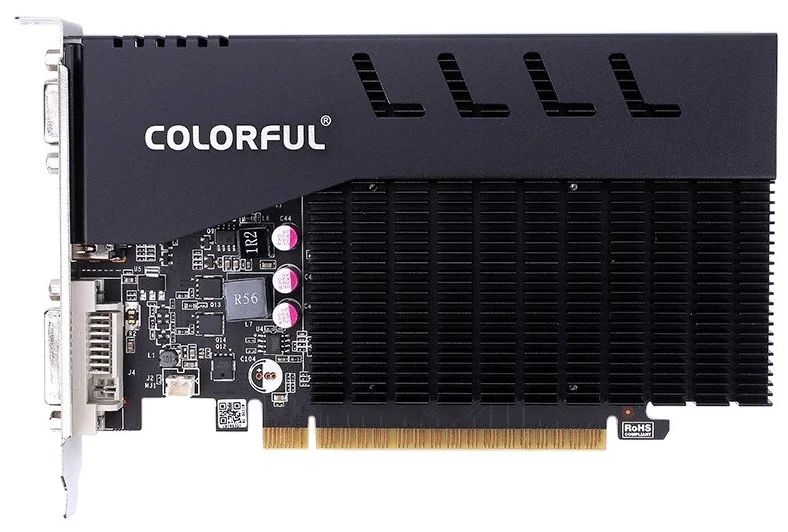 Видеокарта Colorful NVIDIA GeForce GT710 NF 1GD3-V GT710 NF 1GD3-V (GT710 NF 1GD3-V)