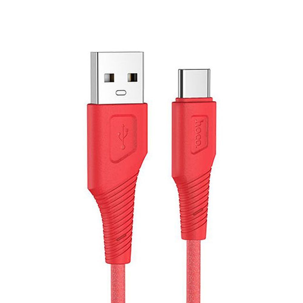 Кабель USB Type-C Hoco X58 1M 3A  красный