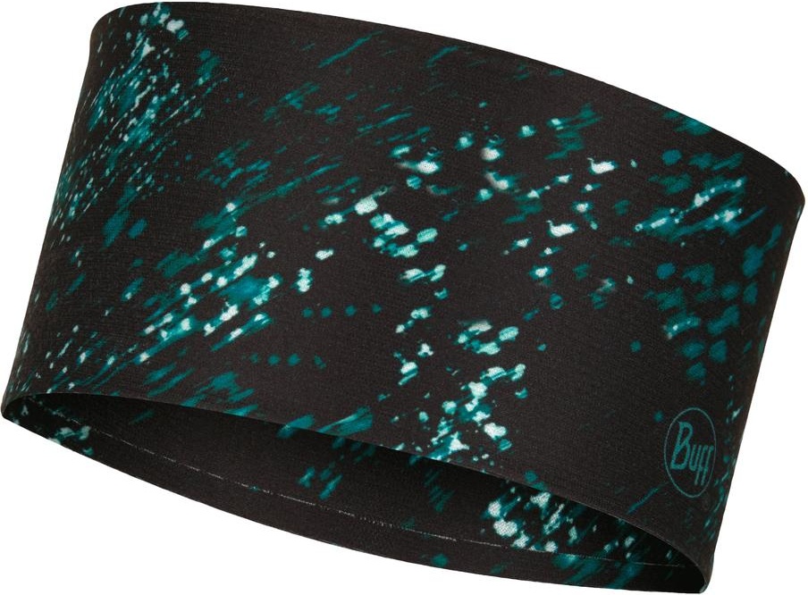 Повязка женская Buff Headband speckle black, one size