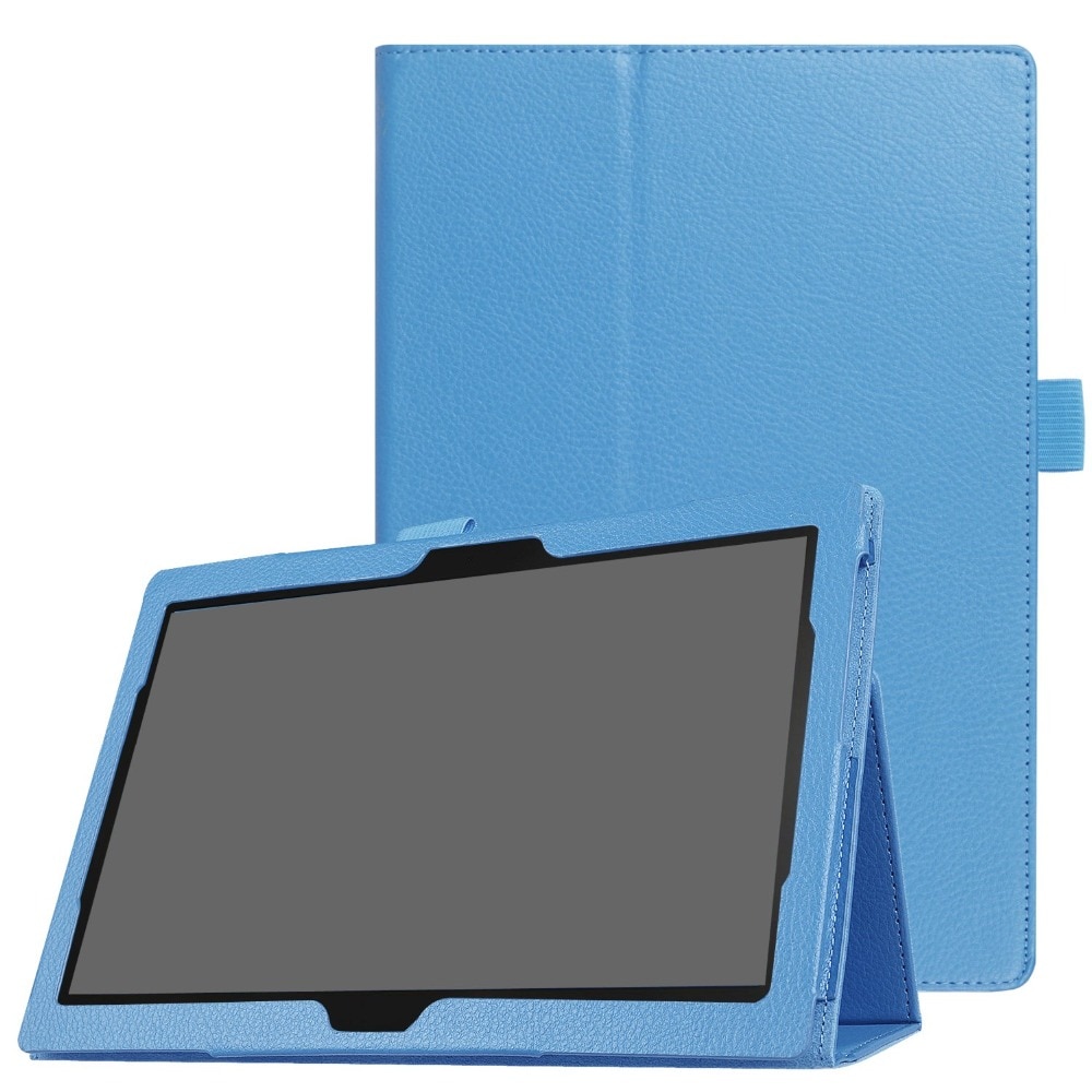 Чехол MyPads с подставкой для Lenovo Tab M10 Plus TB-X606F/M голубой