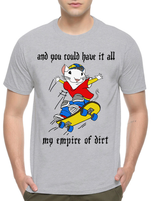 Футболка мужская DreamShirts Studio Мышонок Стюарт Литтл DSN-952025g-2 серая S