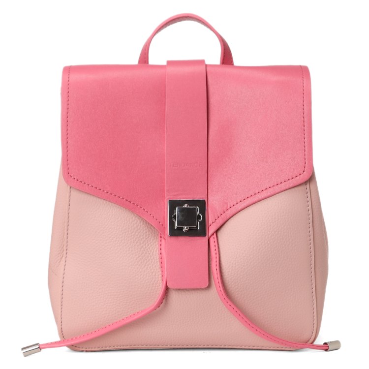 Рюкзак женский Tendance MRH22-208 светло-розовый, 27x33x13 см