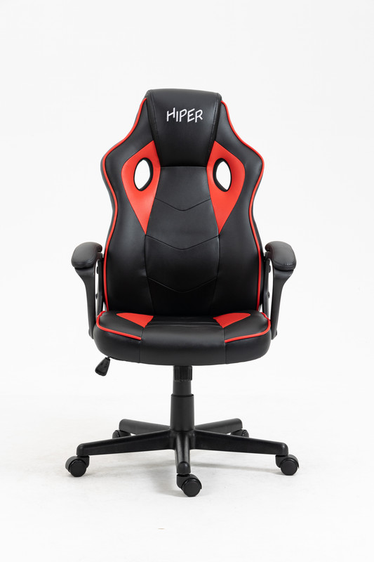 Кресло игровое Hiper Okas HGC004, черный, красный