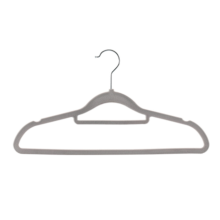 Набор вешалок для одежды Jeko&Jeko Non-slip Flocking Hanger Grey 30 шт