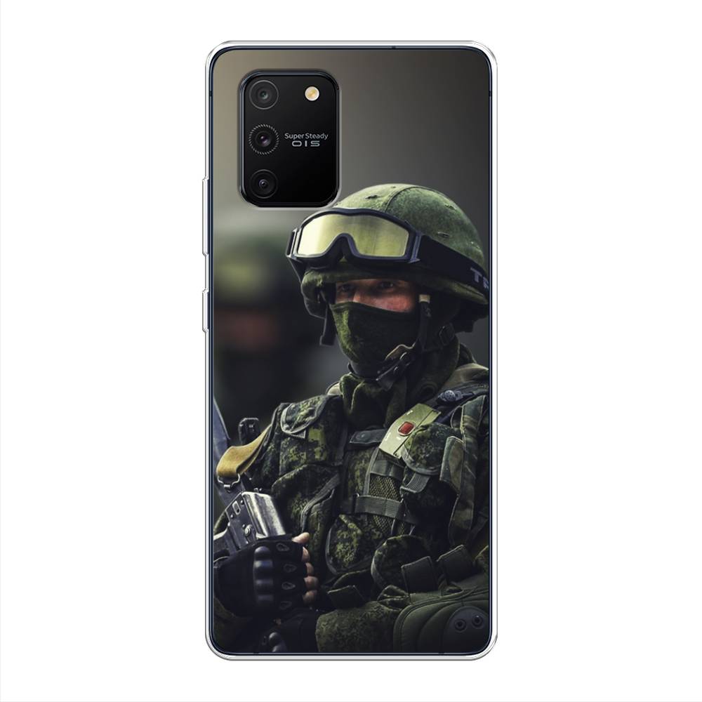 Чехол Awog на Samsung Galaxy S10 Lite / Самсунг S10 Lite "Солдат"