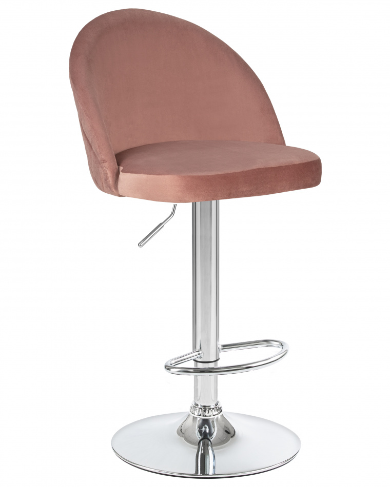 Барный стул DOBRIN MILANA 1 шт пудрово-розовый