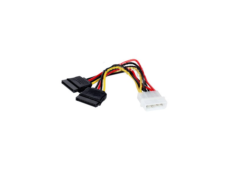 Аксессуар Переходник ExeGate 2xSATA - Molex IDE 15cm 138935 / 131433